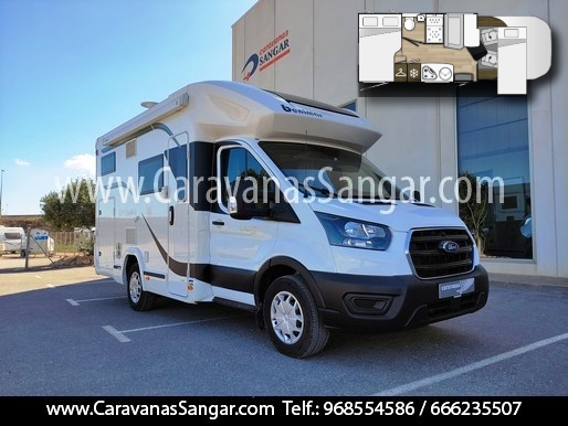 2021 Benimar Tessoro 440 UP - Caravanas Sangar